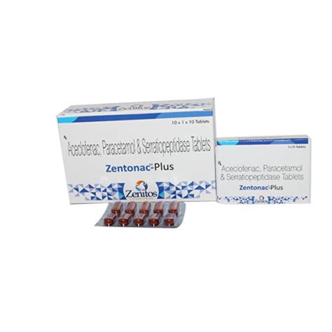 Tablets Zentonac Plus Tab At Best Price In Panchkula Haryana Iva Healthcare Pvt Ltd