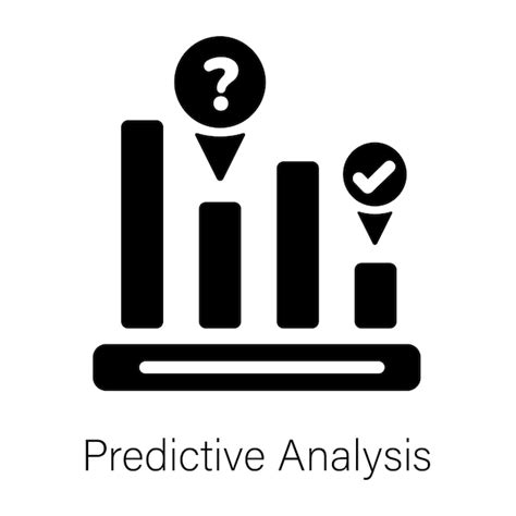 Premium Vector A Glyph Style Icon Of Predictive Analysis Premium Vector A Glyph Style Icon Of Predictive Analysis