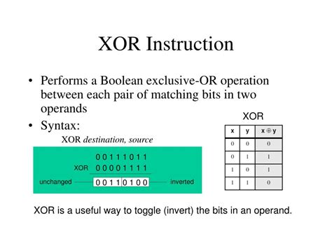 Ppt Lecture 11 Boolean And Comparison Instructions Powerpoint