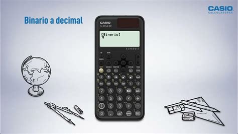 Classwiz Fx 991la Cw Binario A Decimal Youtube