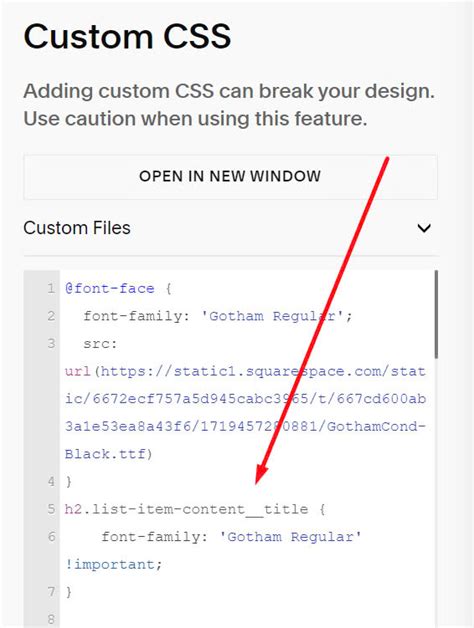 How To Change Carousel Section Title To Custom Font Summary Block