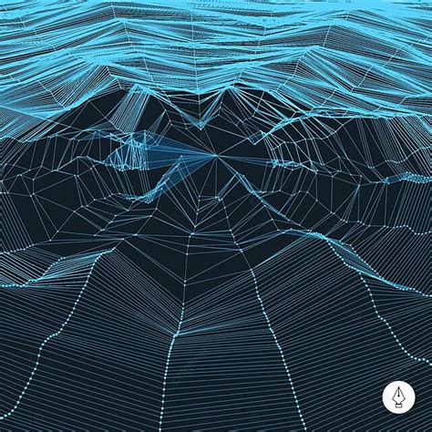 Network Abstract Background 3d Technology Vector Illustration Communication Background Cover