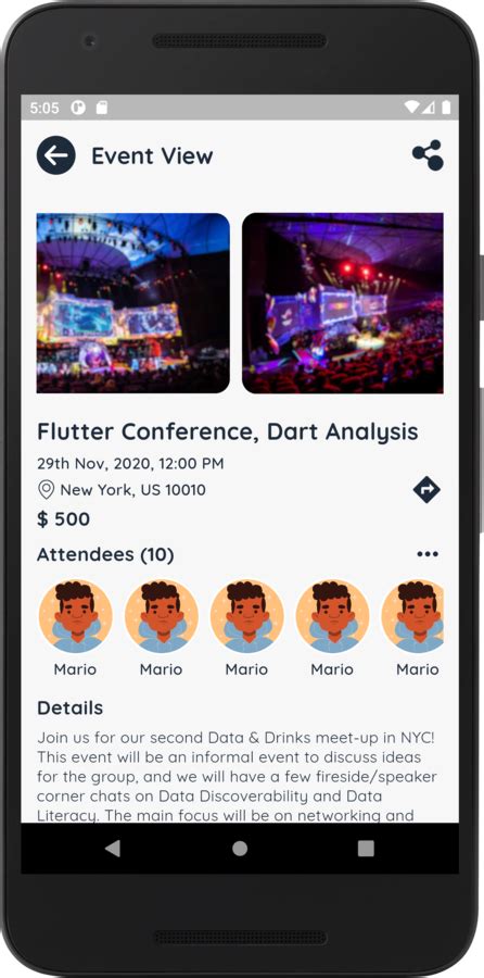 Event Pro Events Management And Booking Flutter App Ui Kit By