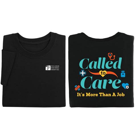 Called To Care Its More Than A Job Unisex 2 Sided Short Sleeved T