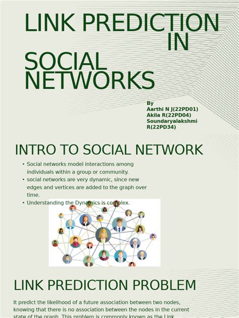 Link Prediction In Social Networks Pdf Vertex Graph Theory
