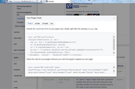 How To Add A Like Us On Facebook Button To Your Website