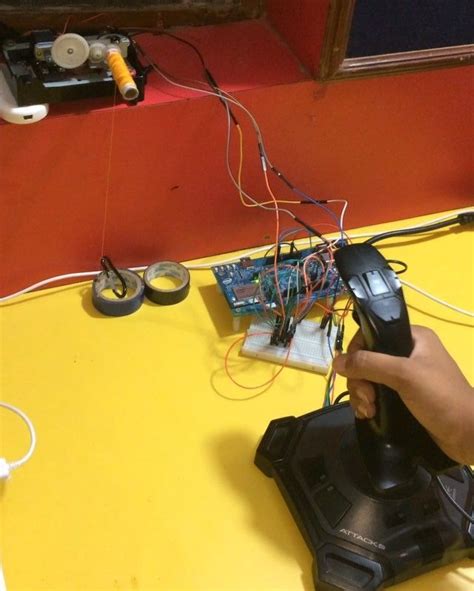 vishal pawar on instagram “joystick controlled mini 2 axis crane iot