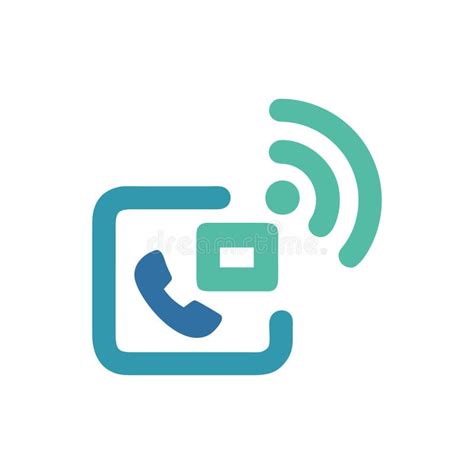 Essential Voip Icon For Communication Management Stock Image Illustration Of Cyberspace