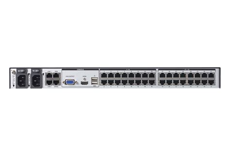 1 Local2 Remote Access 32 Port Multi Interface Cat 5 Kvm Over Ip Switch Kn2132vb Aten Kvm
