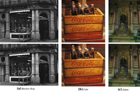 Deblurring Effect Comparison With Non Geometrical Methods The Top Row Download Scientific