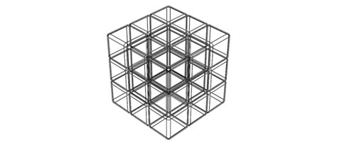 3d Printed Wireframe Shape Rubik Cube By Mr Anycad Pinshape