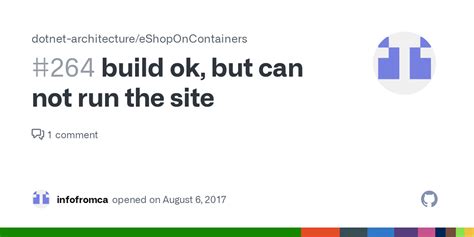 Build Ok But Can Not Run The Site Issue Dotnet Architecture Eshoponcontainers Github