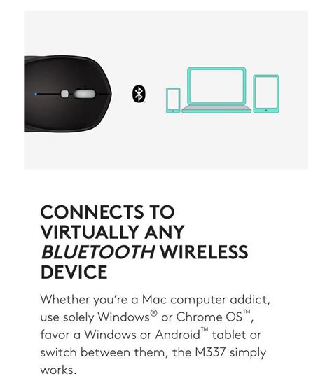 Logitech M337 Wireless Mouse Computers And Tech Parts And Accessories Mouse And Mousepads On Carousell