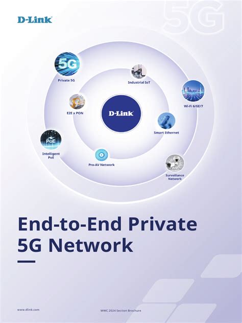 D Link Mwc 2024 Brochure Private 5g Network Pdf Computer Network Computer Networking