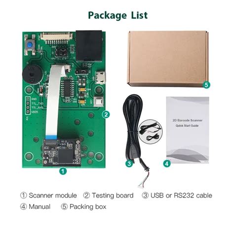 Oem Embedded Barcode Scanner Engine Module 1d 2d Barcode Reader Qr Code Scanner Barcode