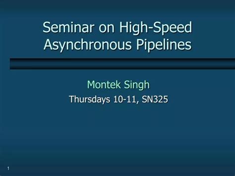Ppt Seminar On High Speed Asynchronous Pipelines Powerpoint Presentation Id 5479830