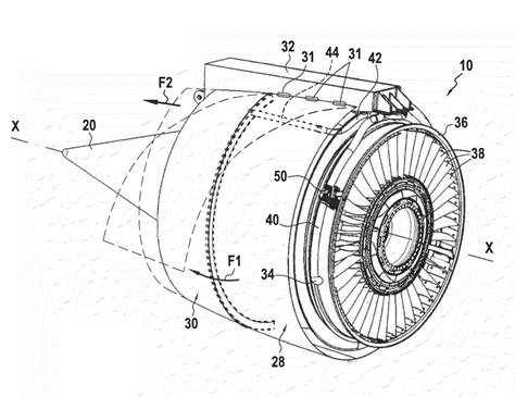 Bypass Turbomachine With Reduction Of Jet Noise Eureka Patsnap