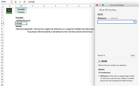 How To Use The Excel Row Function A Guide For Beginners Mikes F9