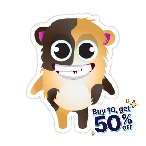 Class Dojo Monster Sticker Sticker For Sale By Giuliofmariani In 2024 Dojo Monsters Monster