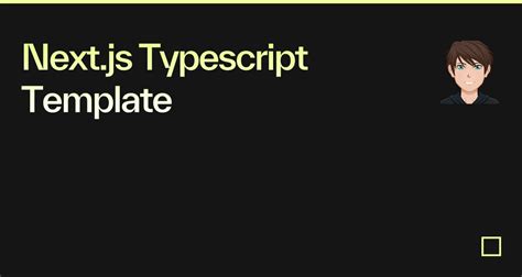 Next Js Typescript Template Codesandbox