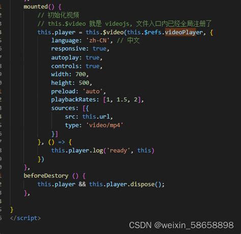 Vue项目引入videojs播放不同格式视频videojs使用视频格式转换 Csdn博客
