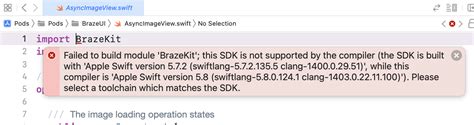 Feature BrazeKit Support For Xcode Beta Issue Braze Inc Braze Swift Sdk GitHub
