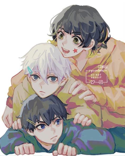 Isagi Nagi Bachira Personajes De Anime Dibujos Ilustraciones