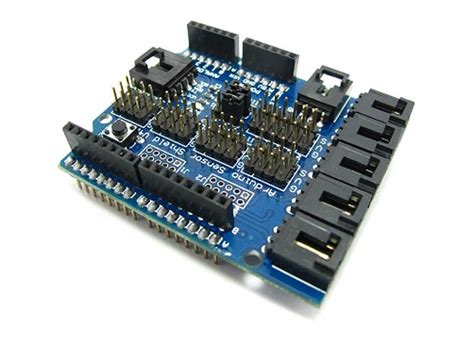 Shield Sensor V5 P Arduino Uno 40 Ref A028 Arduino E Eletrônica