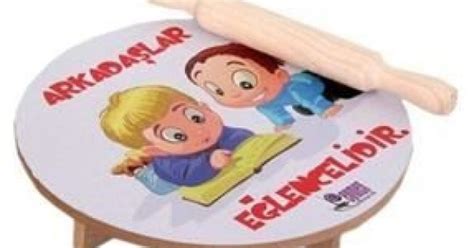 Mini Sofra Seti 17 Cm Küçük Merdaneli Pratik Sofra Seti