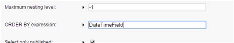 Kentico Repeater Order By Date Stack Overflow