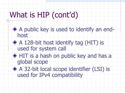 ppt host identity protocol powerpoint presentation free download
