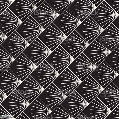 벡터 원활한 패턴입니다 기하학적 줄무늬 장식 착시 얇은 라인 배경입니다 0명에 대한 스톡 벡터 아트 및 기타 이미지 0명 검은색 기하 도형 Istock