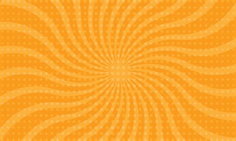 Orange Sun Rays Background With Dots 14569536 Vector Art At Vecteezy