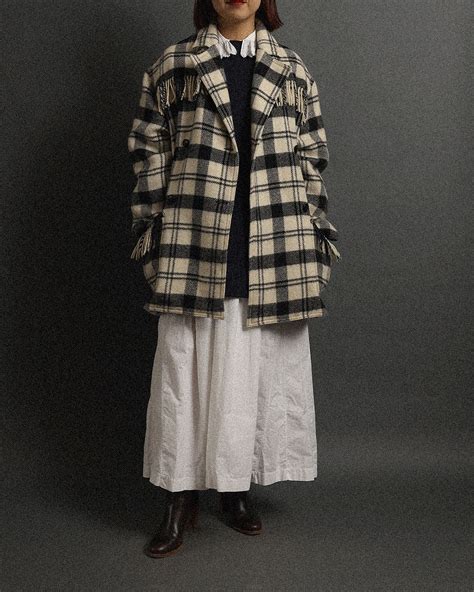 1980s Sonia Rykiel Fringed Coat Witty Vintage