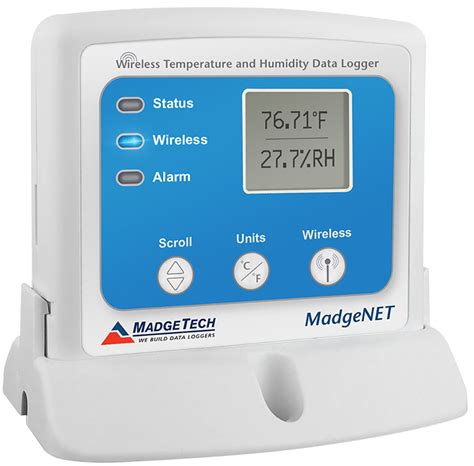 MadgeTech RFRHTemp2000A Temp RH Data Logger Data Loggers Instrumart