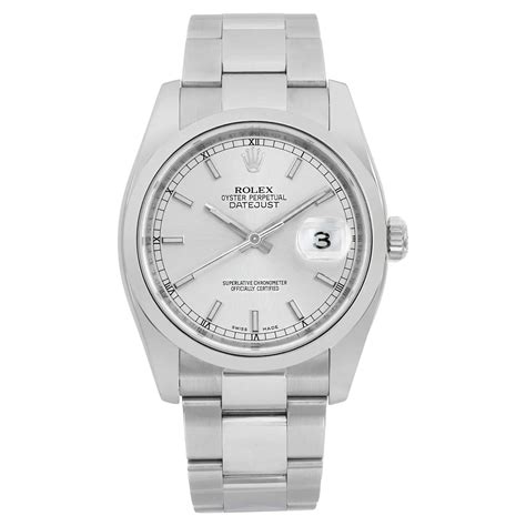 Rolex Datejust 36mm Automatic Watch For Sale At 1stdibs