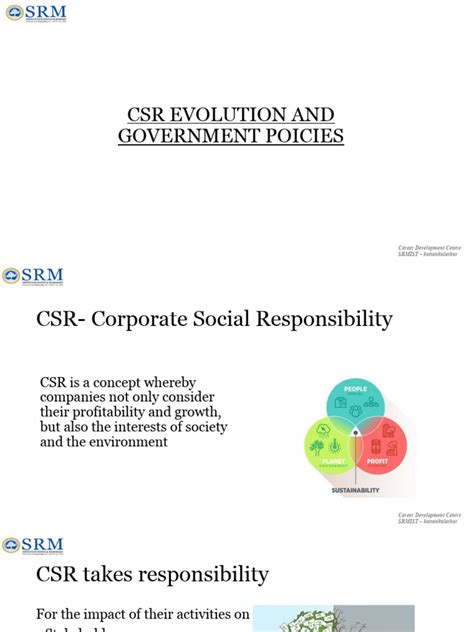 Csr Evolution And Government Poicies Pdf Corporate Social Responsibility Business Economics