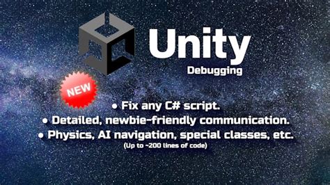 Analyze Debug And Fix Any Unity Csharp Script By Luciuswrath Fiverr