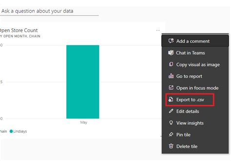 Export Data Option Not Showing Microsoft Fabric Community