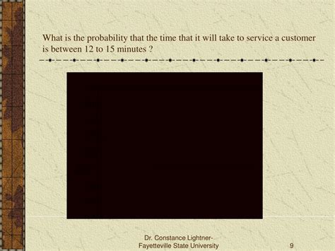 Ppt Chapter 6 Continuous Random Variables Powerpoint Presentation