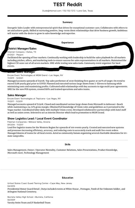 Need Help Fine Tuning This Section Seems Choppy Rresumes