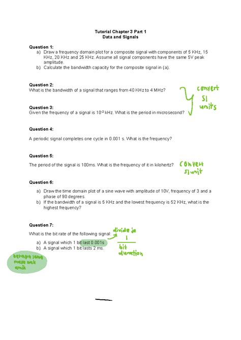 Tutorial Chapter 3 Part 1 Tutorial Chapter 3 Part 1 Data And Signals