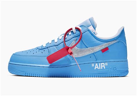 Off White Nike Air Force 1 Mca Blue Release Info