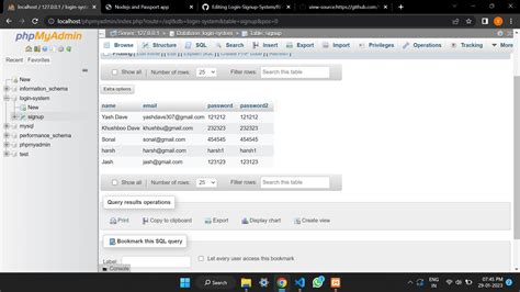 Github Yashdave Login Signup System