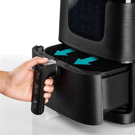 شركة العراقى قلاية هوائية بلاك اند ديكر ديجيتال 58 لتر 1700 وات اسود