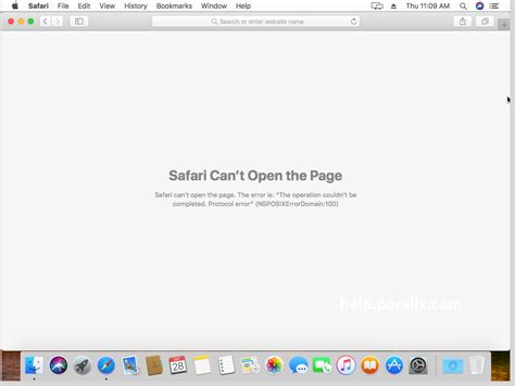 Iphone Does Not Open Site In Safari With Error Nsposixerrordomain