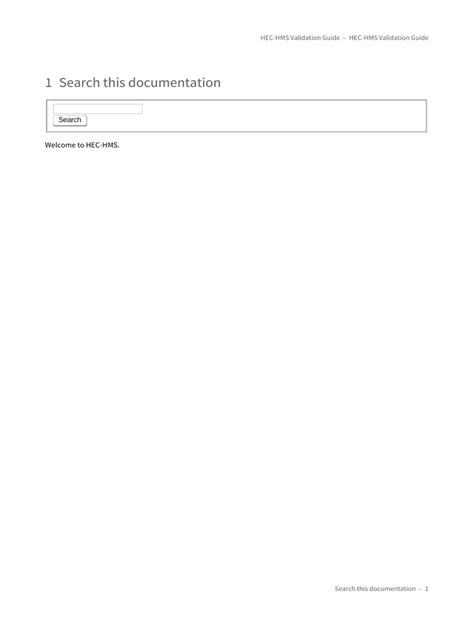 Hec Hms Validation Guide V7 20220524 025847 Pdf Computer File Verification And Validation