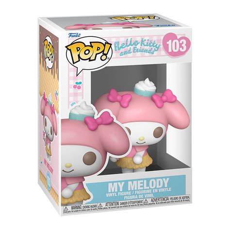 Sanrio My Melody Con Helado Hello Kitty And Friends Figura Funko Pop