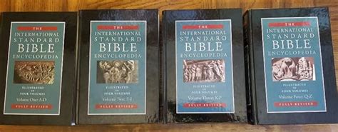 The International Standard Bible Encyclopedia 4 Vol Set Bromiley