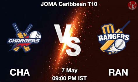 Cha Vs Ran Match Preview Team Analysis Live Cricket 07 May 2023